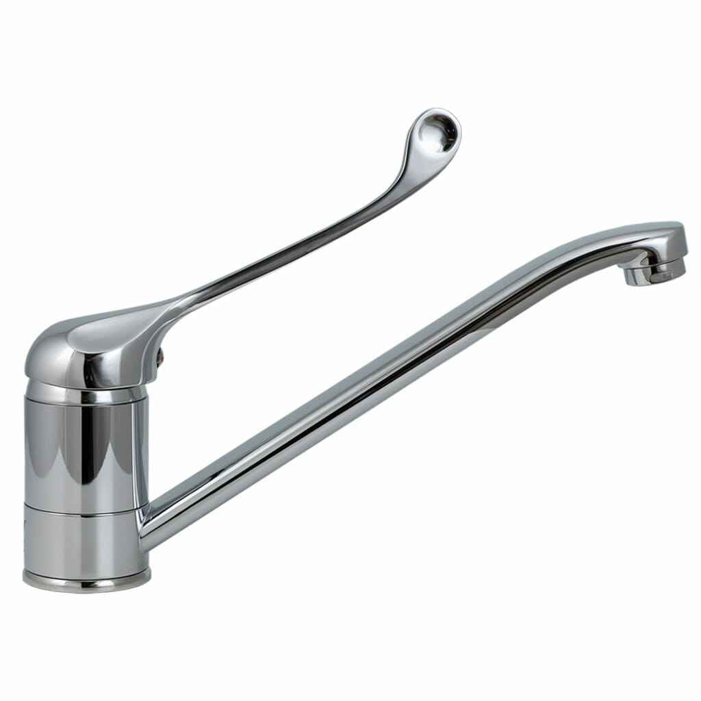 Axil Hands Free Long Spout Basin Mixer Tap - Brayco NZ