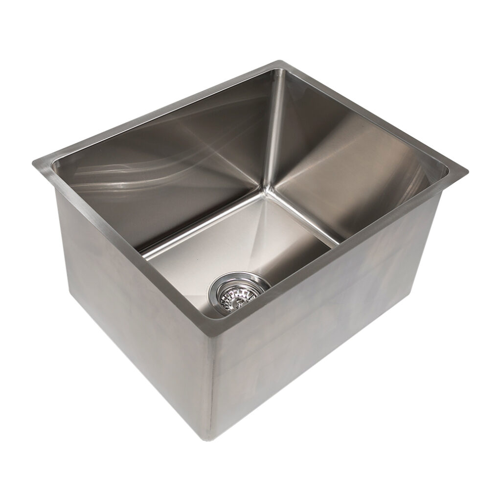 Inset Bowl Stainless Steel 60Lt 500 x 400mm sink - Brayco NZ