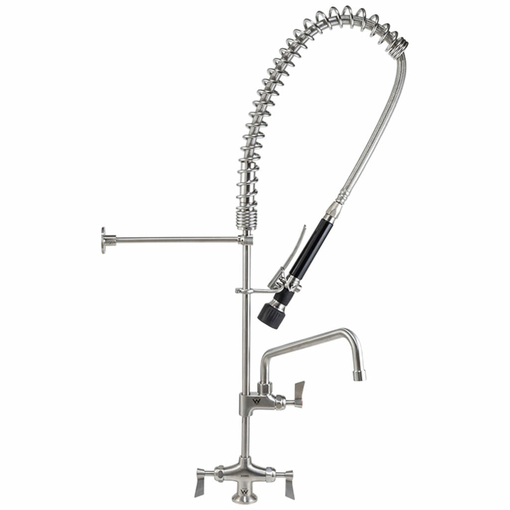 Commercial Pre Rinse Unit With Pot Filler - Brayco NZ